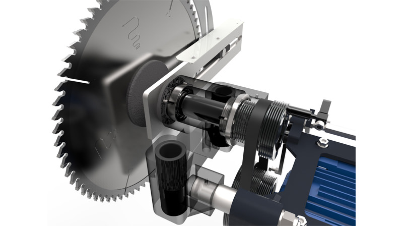 Rema FX550 Panel Saw - Conway Saw Woodworking Machinery