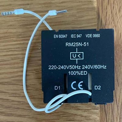 AEG Aux Contact Block for MBS 25N (Schalt) - Conway Saw Woodworking ...